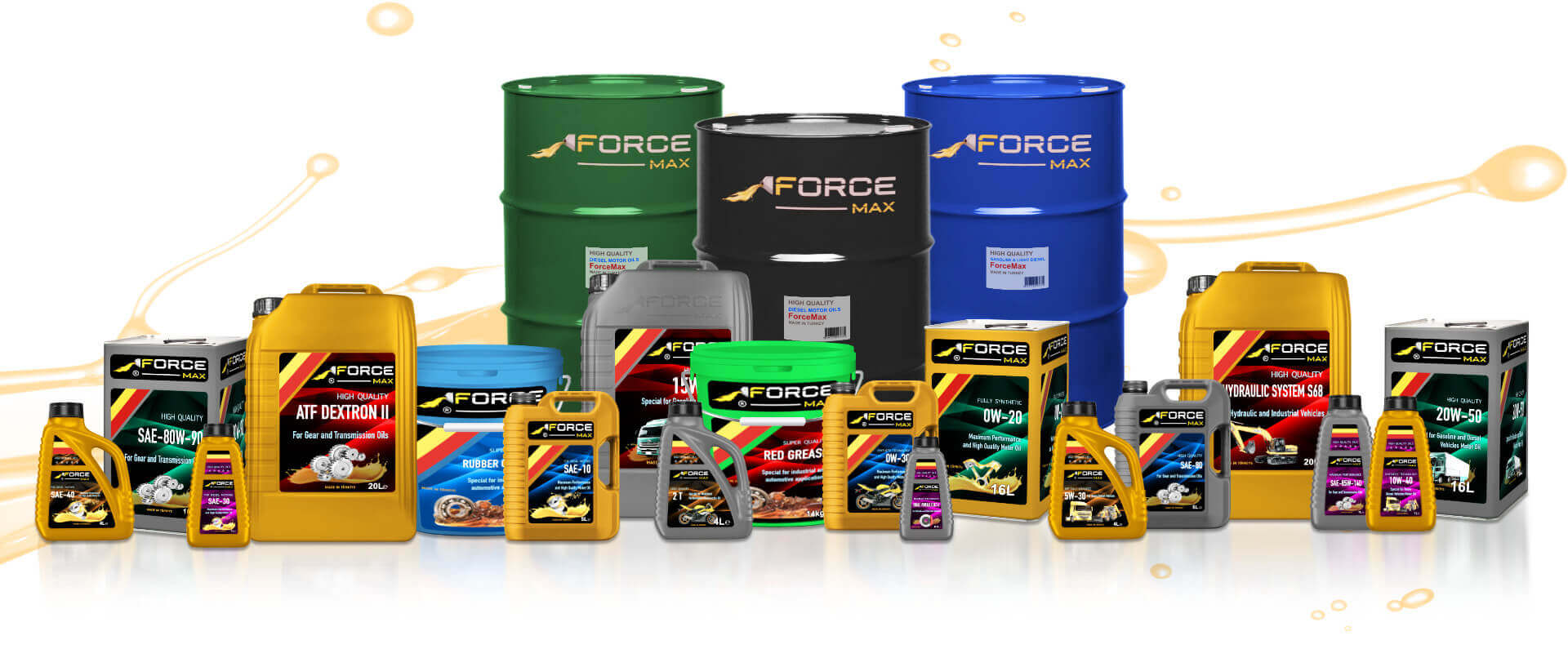 FORCE MAX MOTOR OILS - ISTANBUL