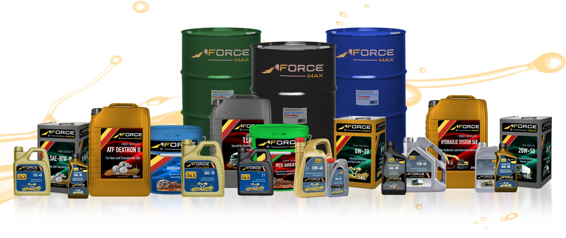 FORCE MAX MOTOR OILS - ISTANBUL